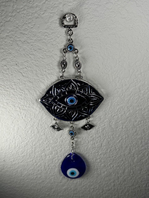 Teardrop Evil Eye Protection Talisman – Tranquil Wellbeing